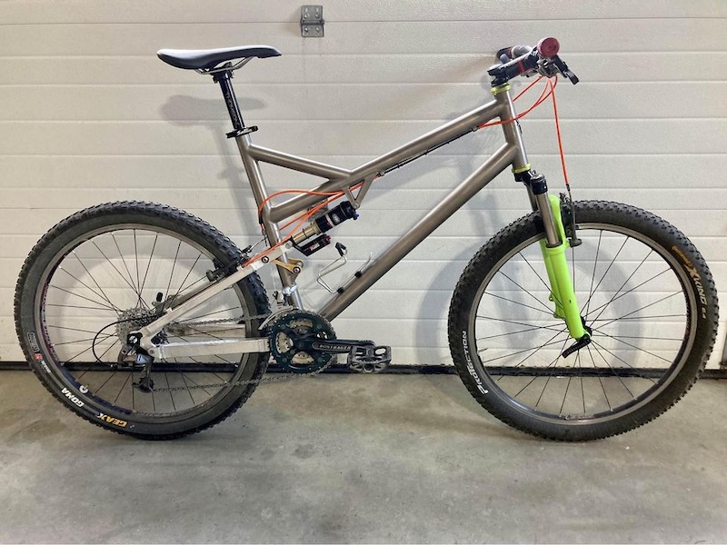 2004 Titus Racer-X Ti Titanium Mountain Bike XTR / XT For Sale