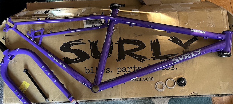 2021 Surly Wednesday Frameset w/ Chris King headset For Sale
