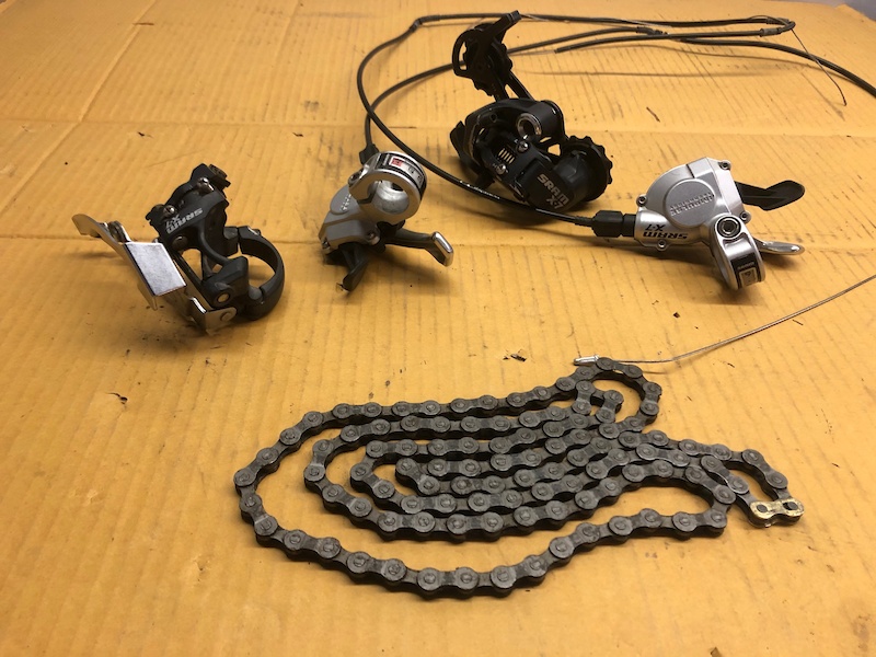 SRAM X-7 27 Speed Drivetrain For Sale