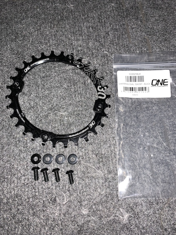 2021 One Up 104 BCD Traction Oval Chainring 30T For Sale