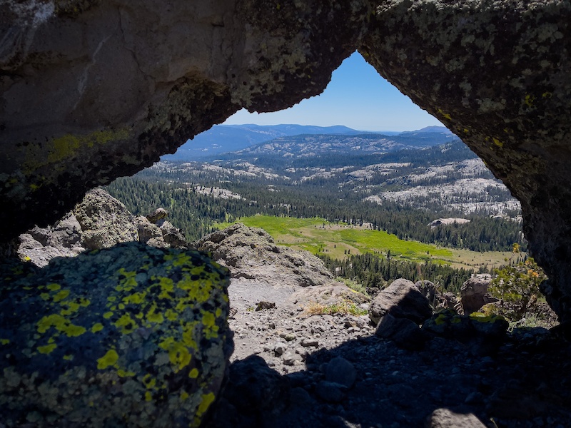 Basin Peak Trail Hiking Trail - Truckee, California