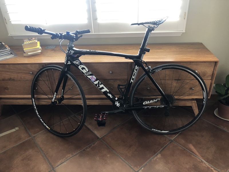 2015 Giant TCR comp SL large 26 inch hipster ride For Sale