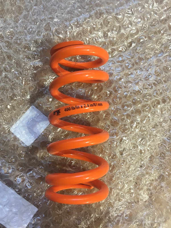 2021 Fox SLS coil spring 400# x 61mm For Sale