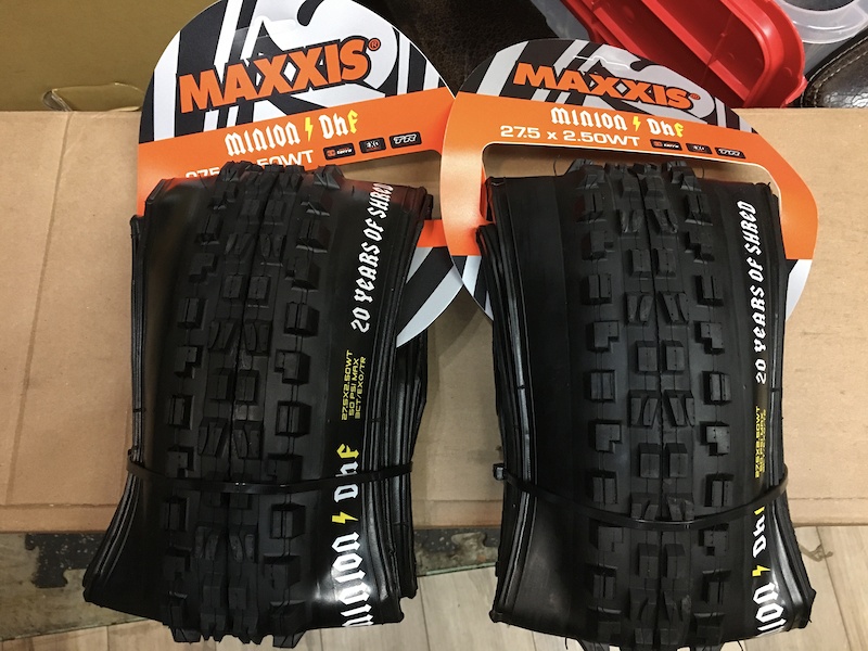 2022 Brand New Maxxis Minion DHF 20th Anniversary Edition For Sale