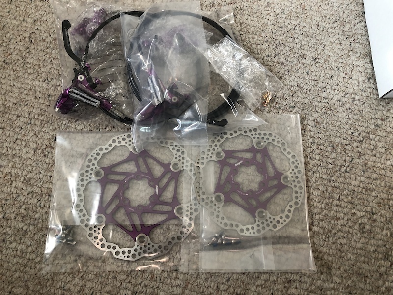 2021 HOPE Tech3 X2 FULL Brakeset-180F/160R Rotor For Sale