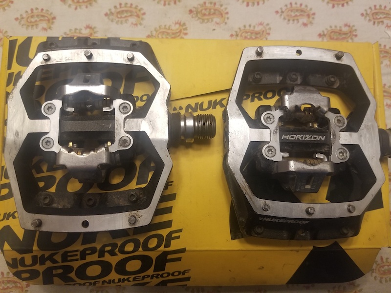 2021 Nukeproof Horizon Downhill Pedals w/ new cleats For Sale