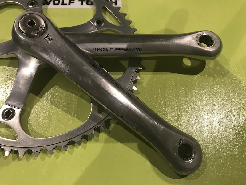 Suntour Superbe Pro 167.5 mm + BB + rings For Sale