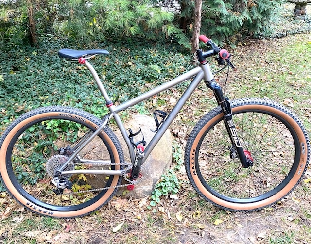 2016 Quiring 29+ Titanium Hardtail For Sale