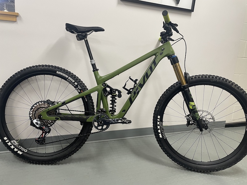 2021 Pivot Switchblade XO1 AXS Treeline Green For Sale