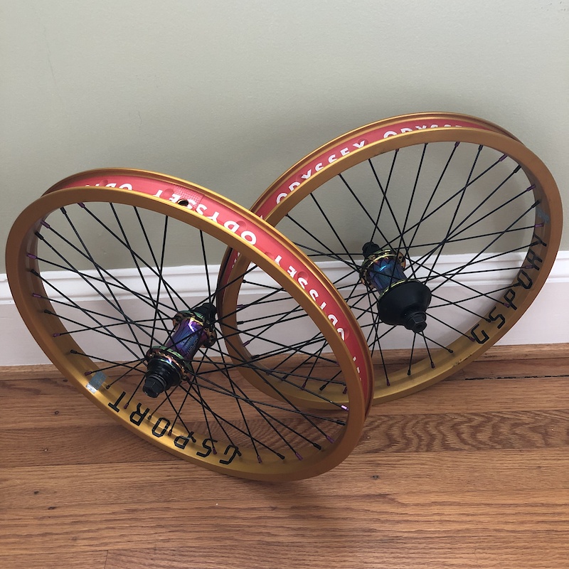 2021 G Sport Wheelset Roloway oil slick hubs. For Sale