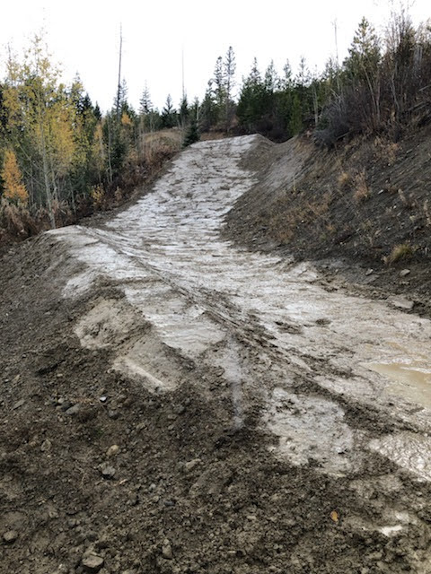Contra Mountain Biking Trail - Fernie, British Columbia