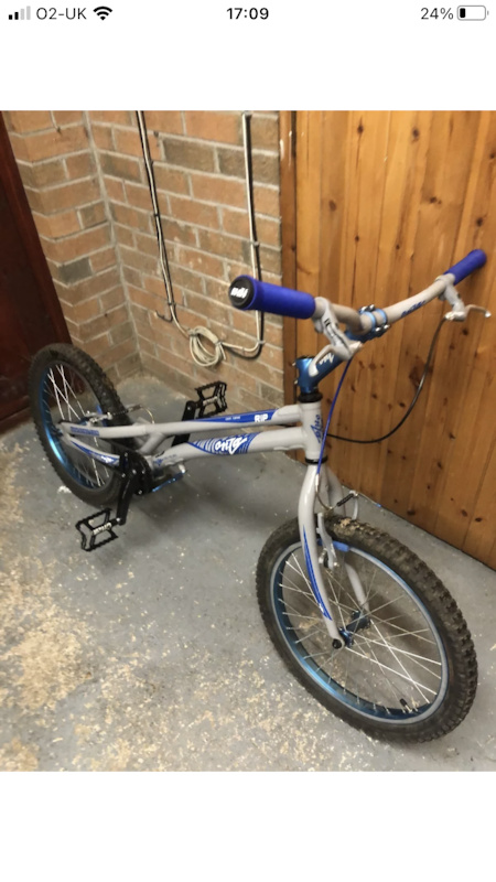 Onza Rip Trials Bike With Some Upgrades, 20” Wheels For Sale