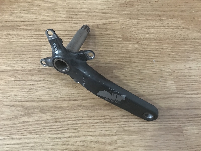 Truvativ Noir Right side crankset 175mm w/ spindle For Sale