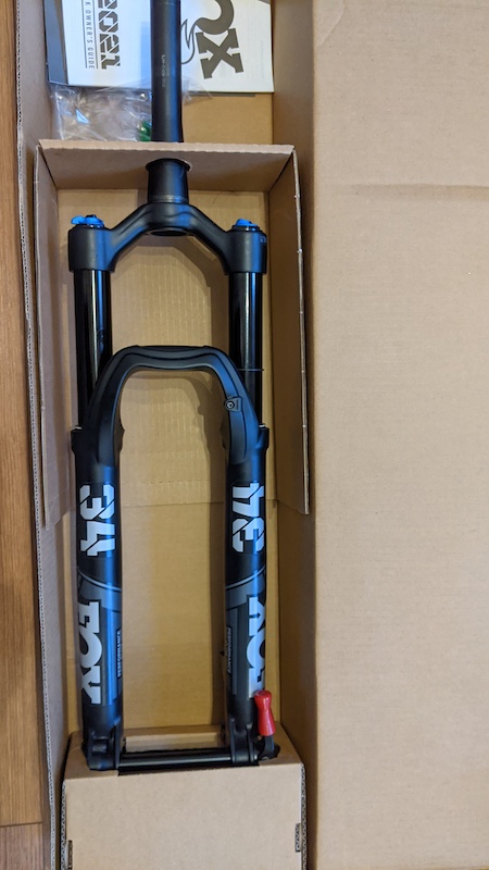2021 Fox 34 Performance Elite 140mm Boost Forks 27.5 For Sale