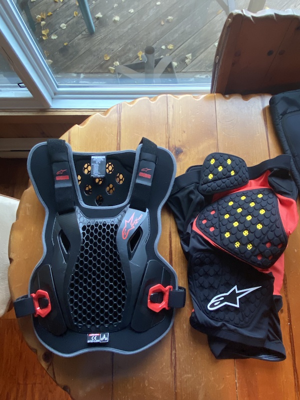 2021 Alpine Stars Chest Protector & Impact Short For Sale