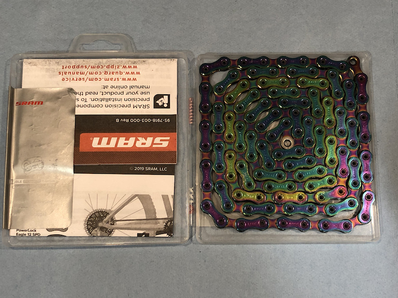 2020 Sram XX1 Eagle Chain Rainbow 12 speed For Sale
