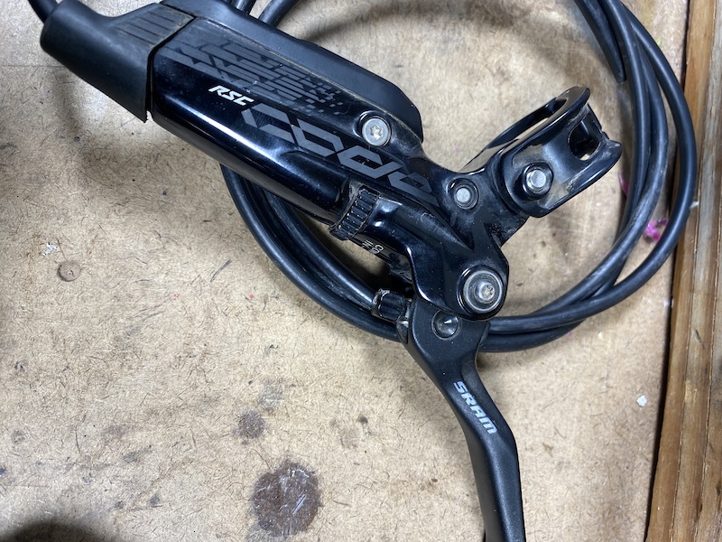 2020 Sram Code RSC Brakes w/ 180mm Centerline Rotors For Sale