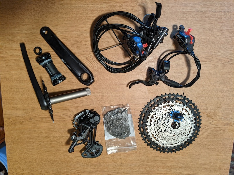 2022 Shimano XT 1X Brand New Takeoff Groupset For Sale