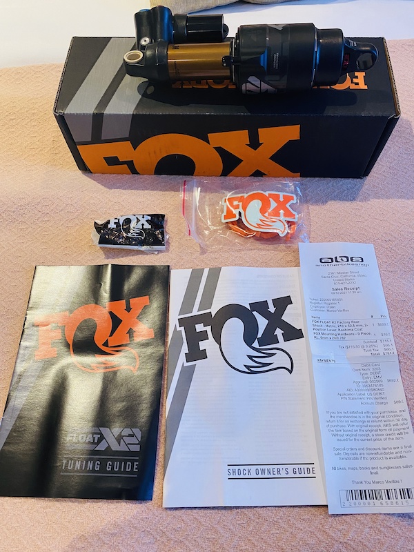 2022 Fox float x2 factory For Sale