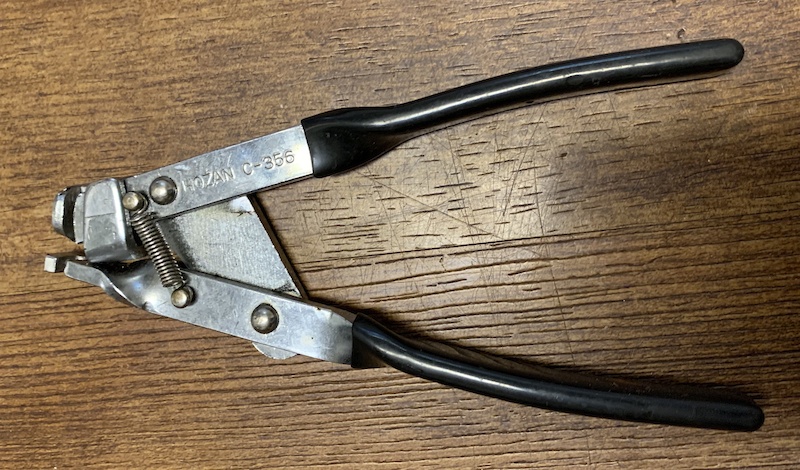 -2888- HOZAN 4th Hand Brake Cable Tool C-356 For Sale