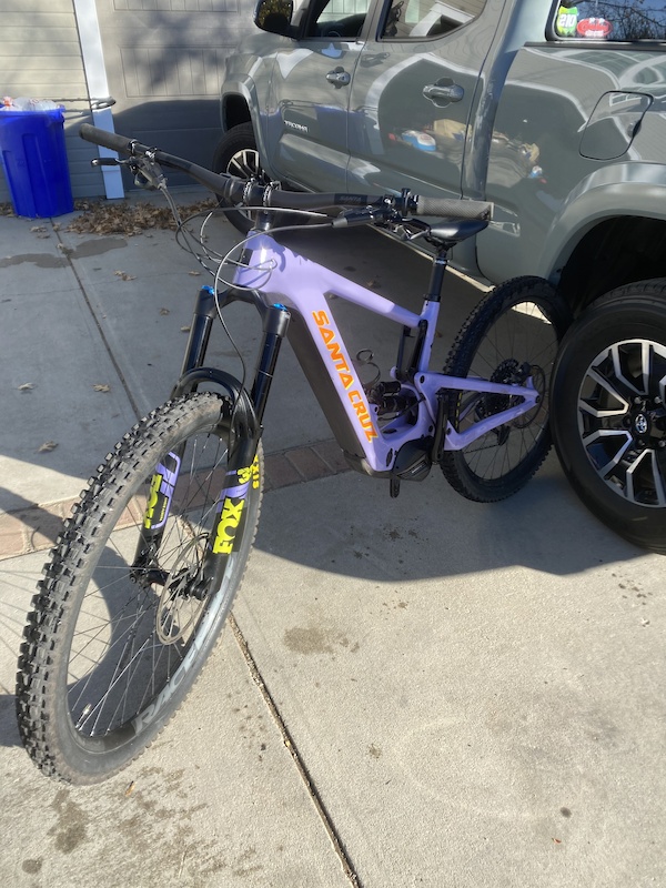 2021 Santa Cruz bullit medium almost new e bike For Sale
