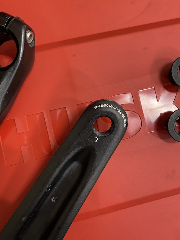 2021 Shimano EM-600 crank arms L & R (off EP8 motor) For Sale