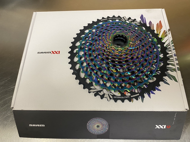 2021 Sram XX1 1299 Eagle 10-50T Rainbow Cassette For Sale