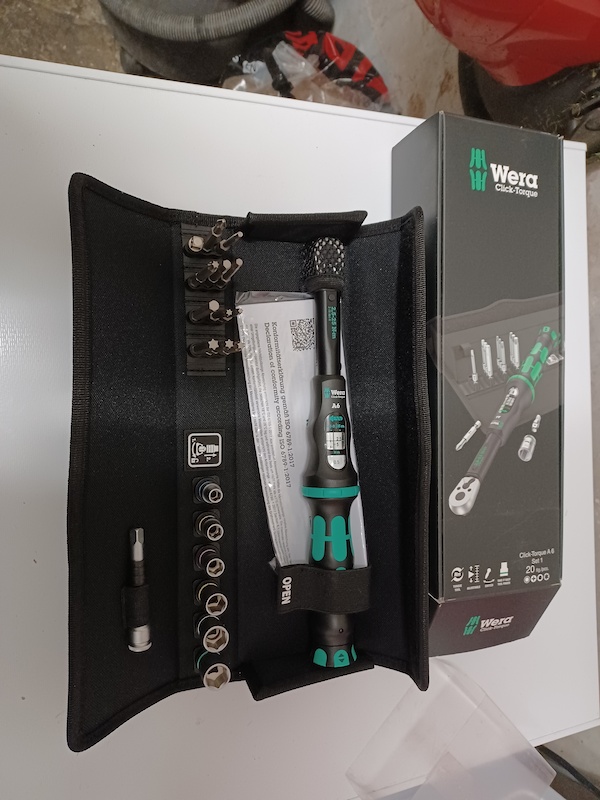 2021 Wera Bike Torque Tool Set 2.5-25Nm For Sale