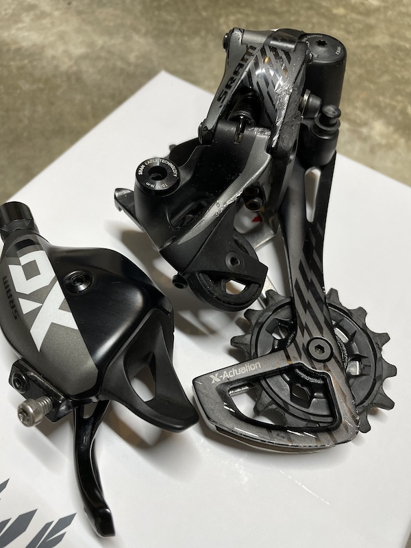 2018 SRAM X01 Eagle 12 speed derailleur and shifter For Sale