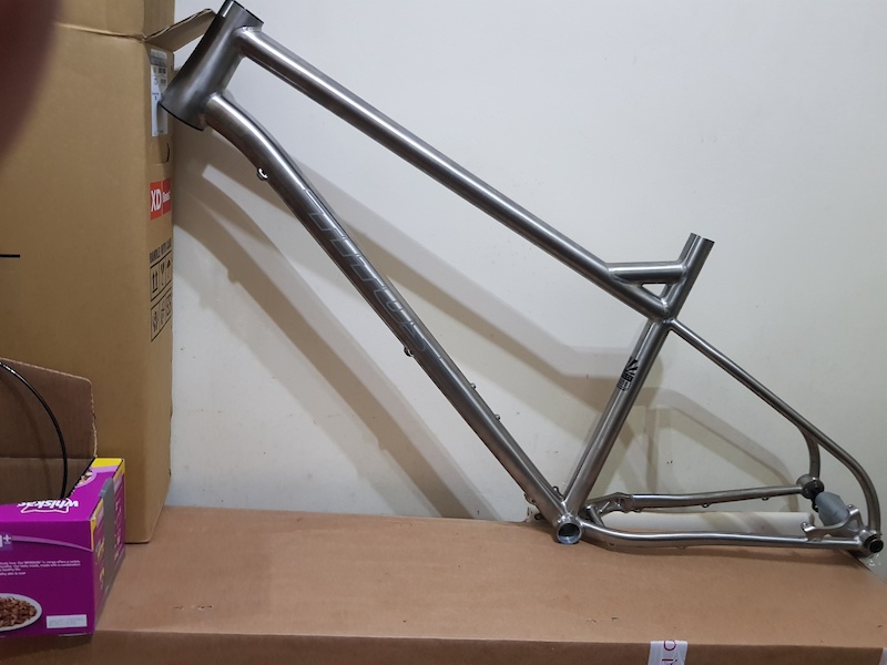 2021 Titus Loco Moto Hardcore Titanium Hardtail Frame XL For Sale