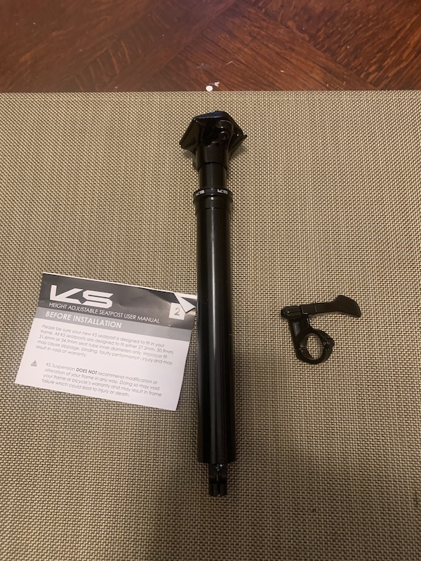 Bike Seat Post Suspension Kind Shock - 31.6mm X 535mm, 190mm Travel ...