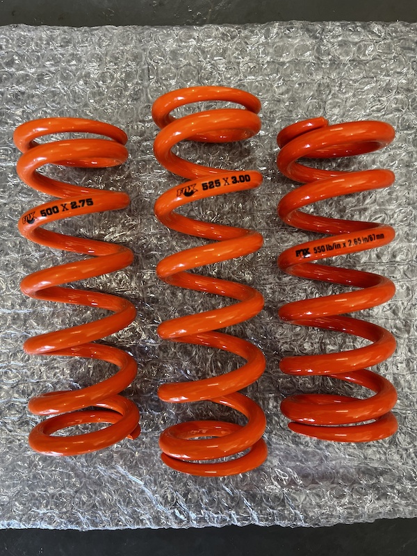 FOX SLS 500 525 550 springs For Sale