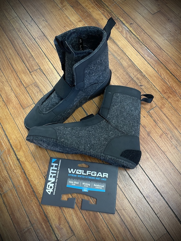 45NRTH Wolfgar Wool Replacement Liner Boot: Size 45 For Sale