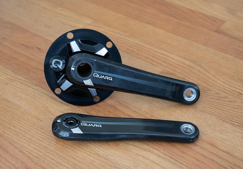 Quarq Dfour Power Meter Crankset Carbon 172.5mm GXP For Sale