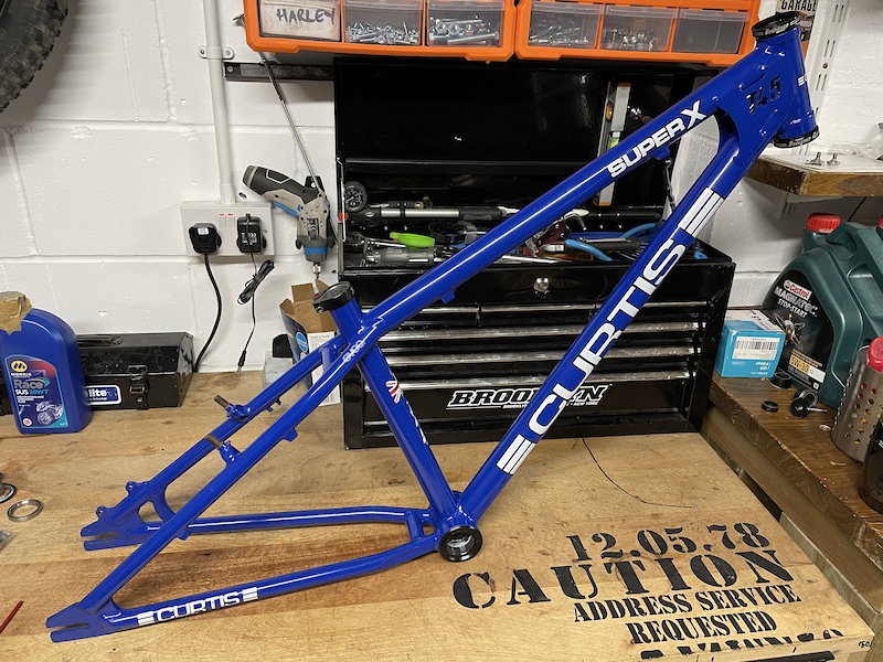 Curtis SuperX dirt jump dual slalom retro frame For Sale