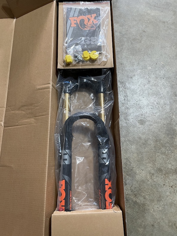 2021 NEW FOX Factory 38, 27.5, 170mm, GRIP2, Shiny Black For Sale
