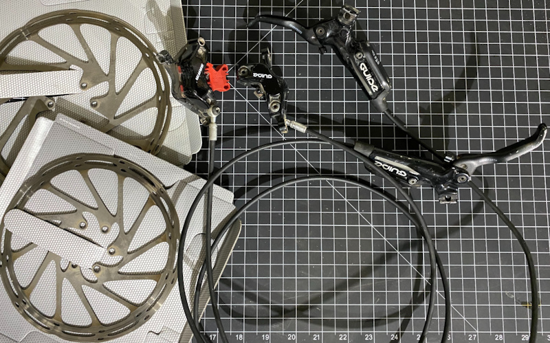2020 Sram Guide R + Rotors For Sale