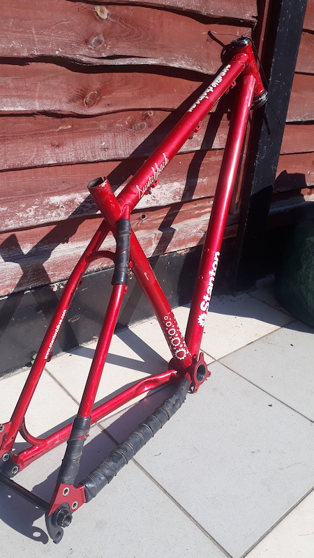 Stanton Switchback mk1 red steel hardcore hardtail For Sale