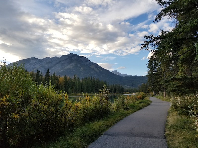 Bow River Trail - Central Park Multi Trail - Banff, AB