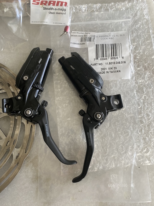 2021 SRAM CODE RSC brake set For Sale