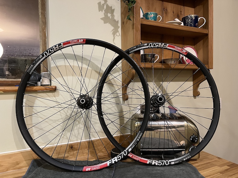 DT Swiss 240s Hubs w/ DT Swiss FR570 Rims - Wheelset - For Sale