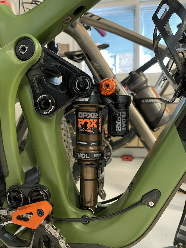 2021 Fox DPX2 trunnion rear shock (Just rebuilt by fox) For Sale