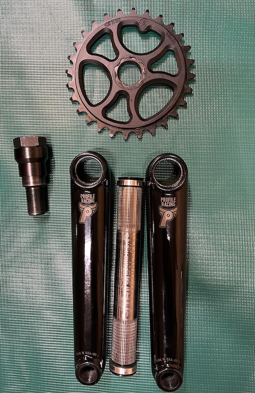 2021 Profile column Cranks BLK 170mm For Sale