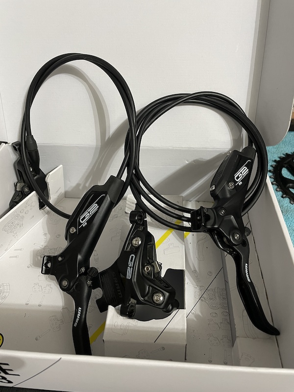 2021 PRICE DROP: Sram G2 RS brake set + rotors For Sale