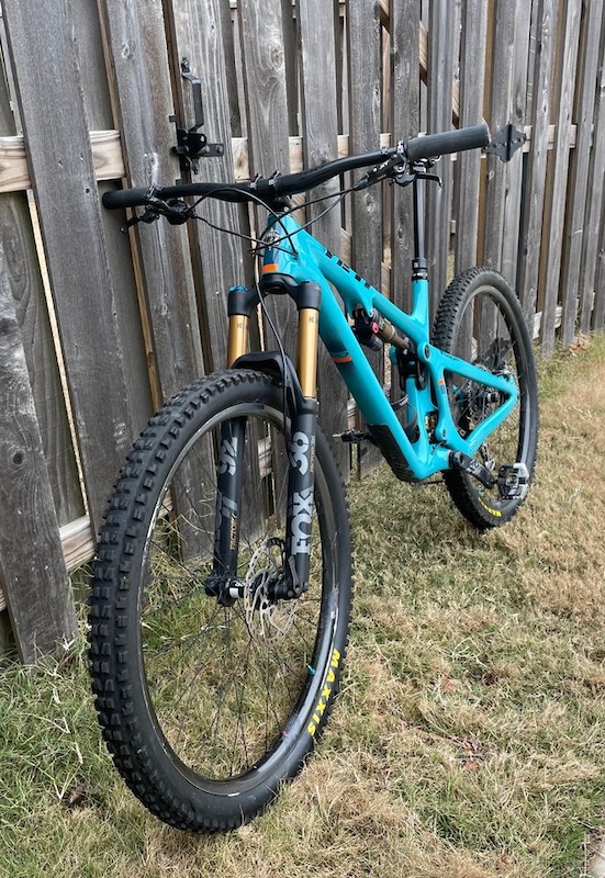 2019 Yeti SB130 TURQ X01 With Custom WAO Carbon Wheelset For Sale 2019-yeti-sb130-turq-x01-with-custom-wao-carbon-wheelset-for-sale