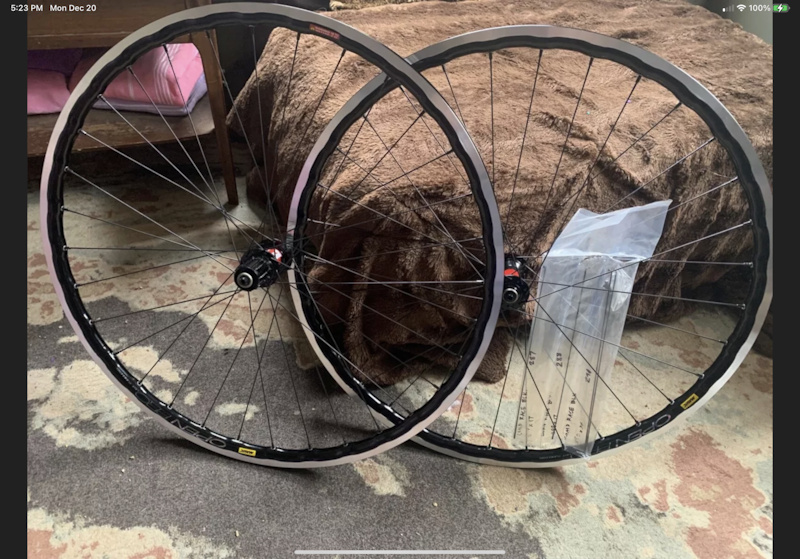 2021 Mavic Open Pro UST with DT Swiss 240s For Sale