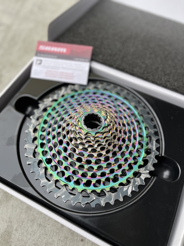 2021 SRAM XX1 10-50T rainbow cassette and XX1 Chain For Sale