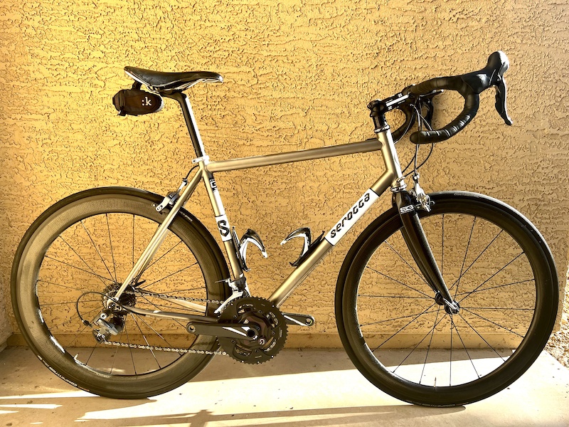 TITANIUM SEROTTA, ZIPP/QUARQ/CHRIS KING/ULTEGRA/ENVE For Sale