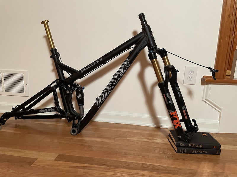 2011 Turner Sultan Frame with dw-link and 2018 Fox 34 For Sale