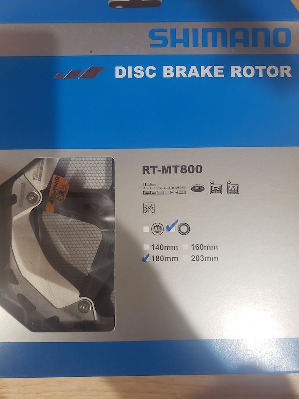 2021 Shimano Rotors RT-MT800 New Rotor Free shipping!!! For Sale